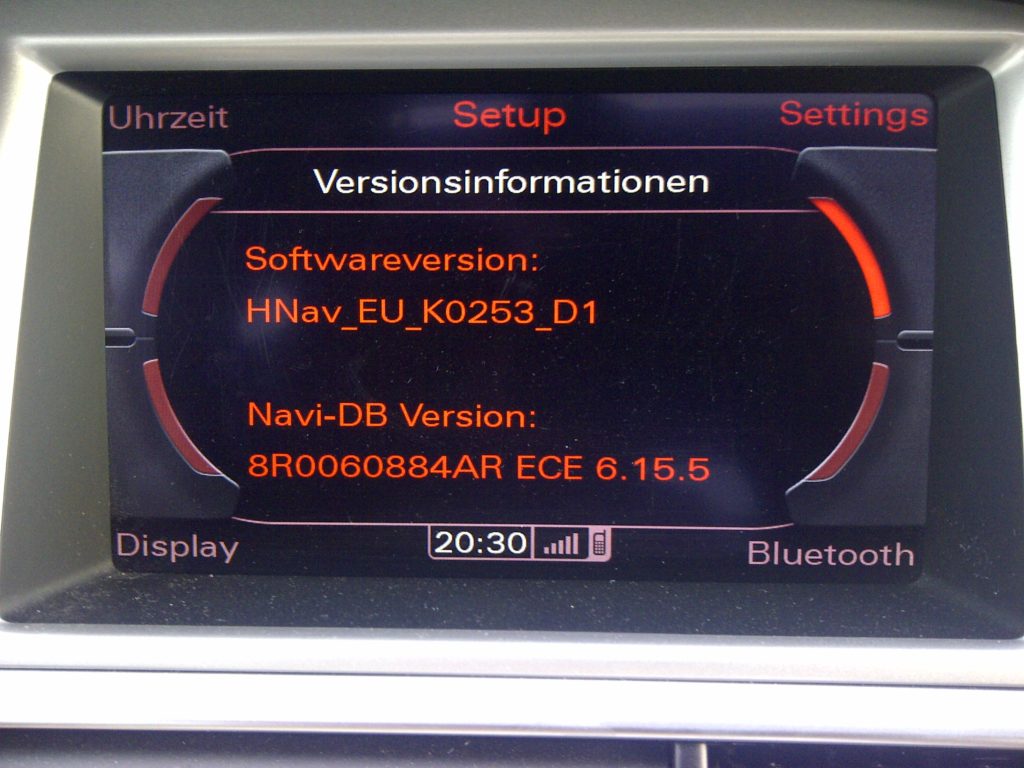 MMI 3G HDD - Softwarerevisionen MMI und NAVI - A6-Wiki