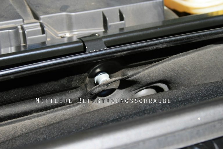 Domstrebe nachrüsten Original Audi - A6 4F | A6-Wiki